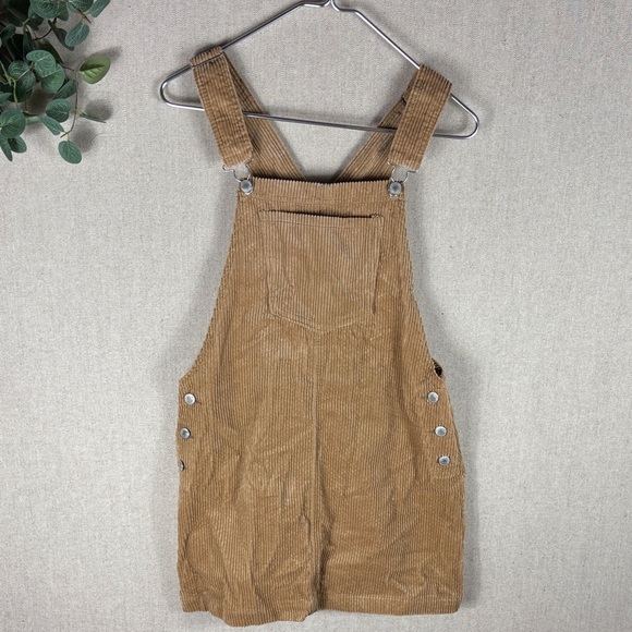 Love Tree | Dresses | Love Tree New With Tags Camel Corduroy Overall ...